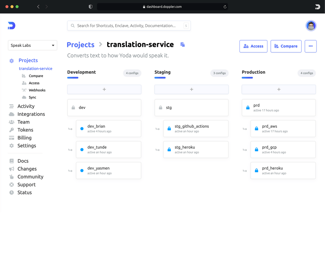 Doppler | The #1 SecretOps Platform