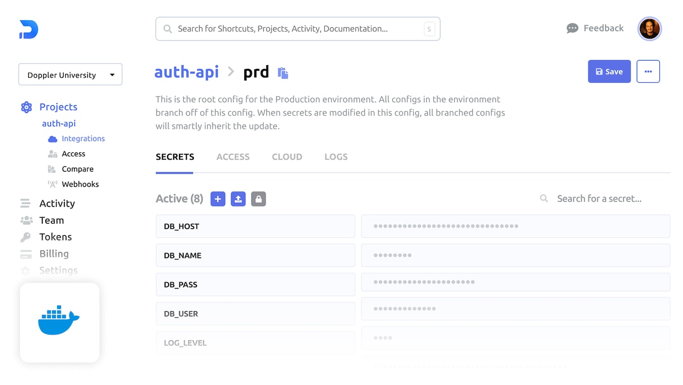 Safeguard Your Secrets: Docker Secrets Management with Doppler
