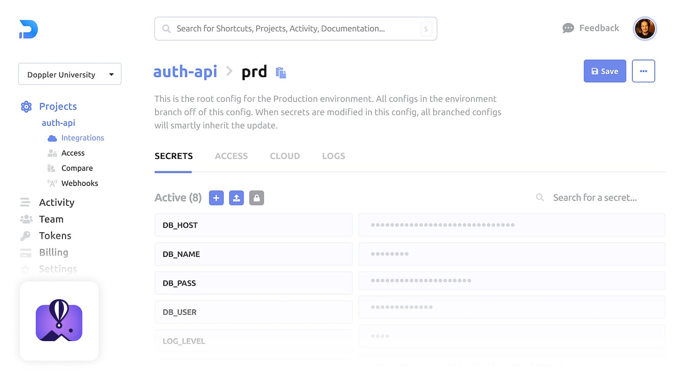 Fly.io Integrations | Doppler SecretOps