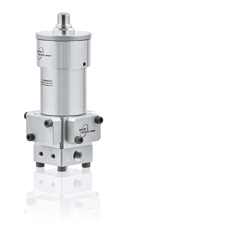 Flow Meter for Liquids NP-21x Piston Flow Meter | NATEC Sensors GmbH - EN