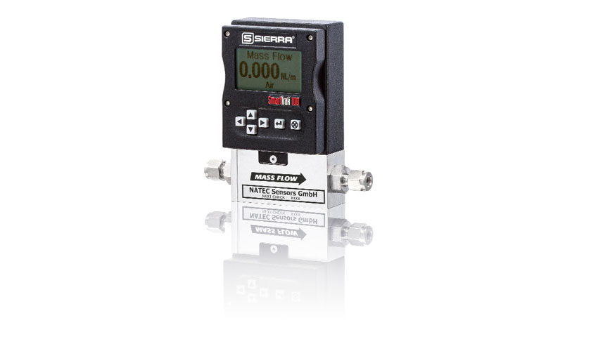 Flow Meter for Gases NMF-Flowmeter and NMC-Controller | NATEC Sensors ...