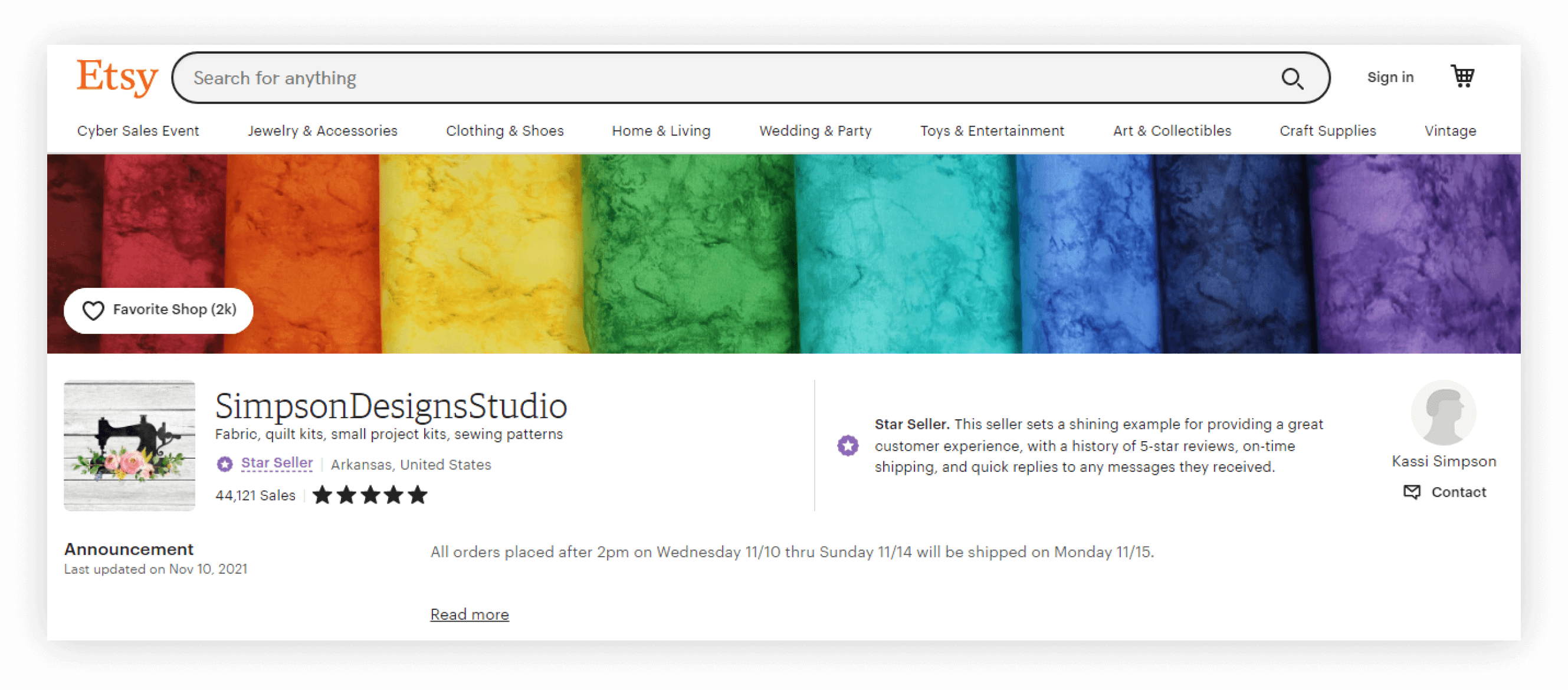 Etsy Seller Interview with Kassi of Simpson Designs Studio