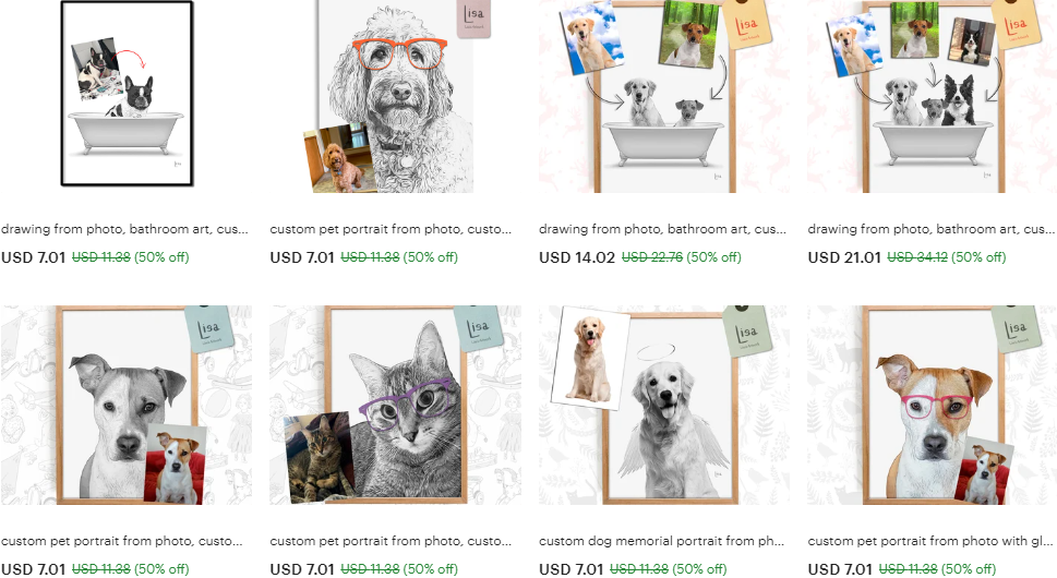 Etsy Seller Interview with Annalisa of PrintableLisasPets