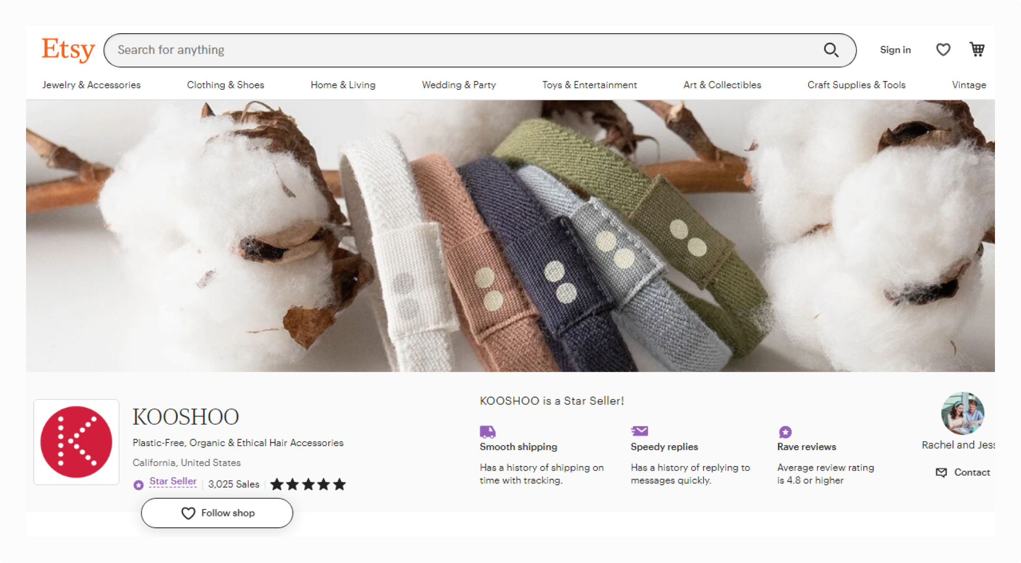 Etsy Seller Interview with Rachel and Jesse of KOOSHOO