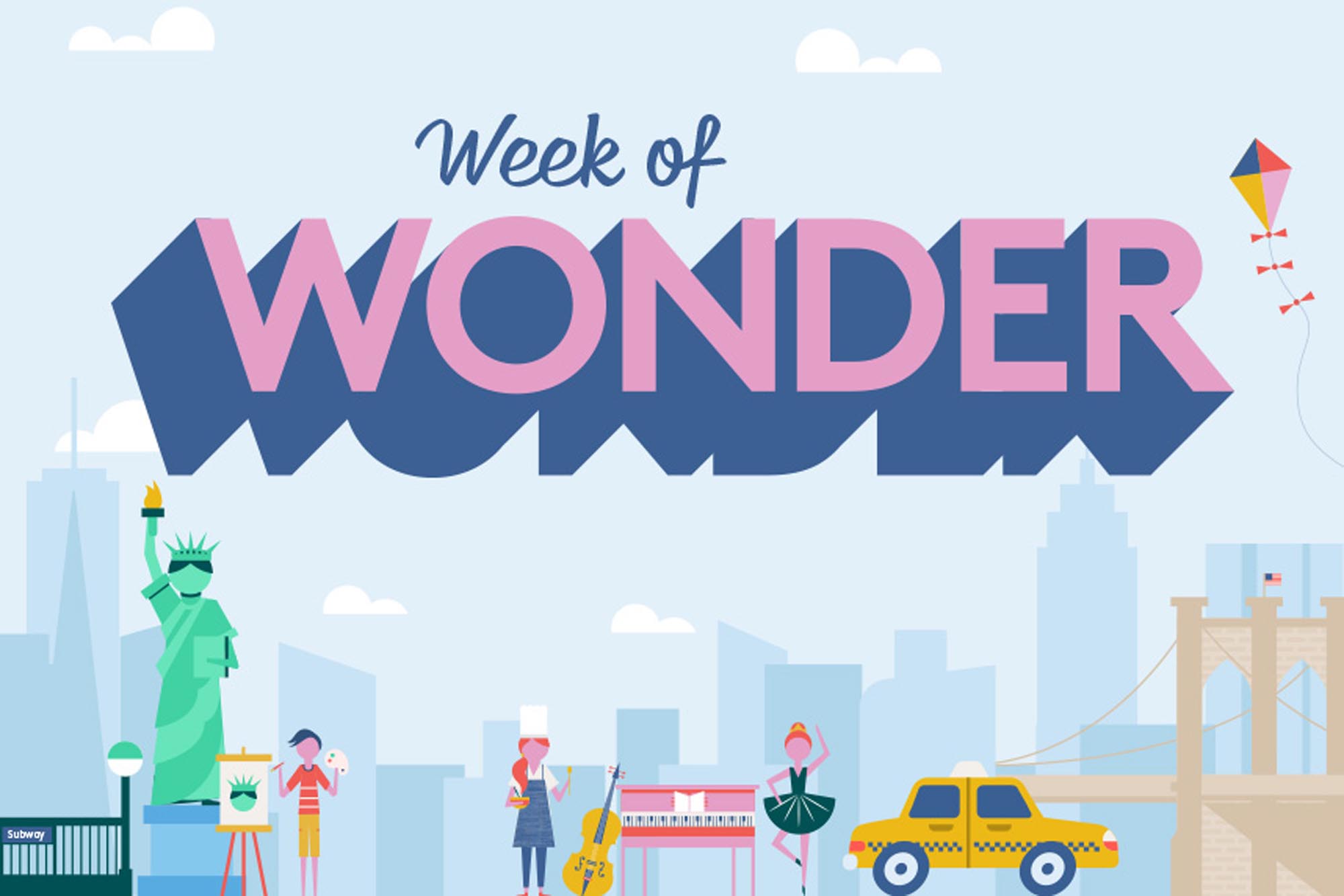 Your Week of Wonder Guide is here! | Sawyer Blog