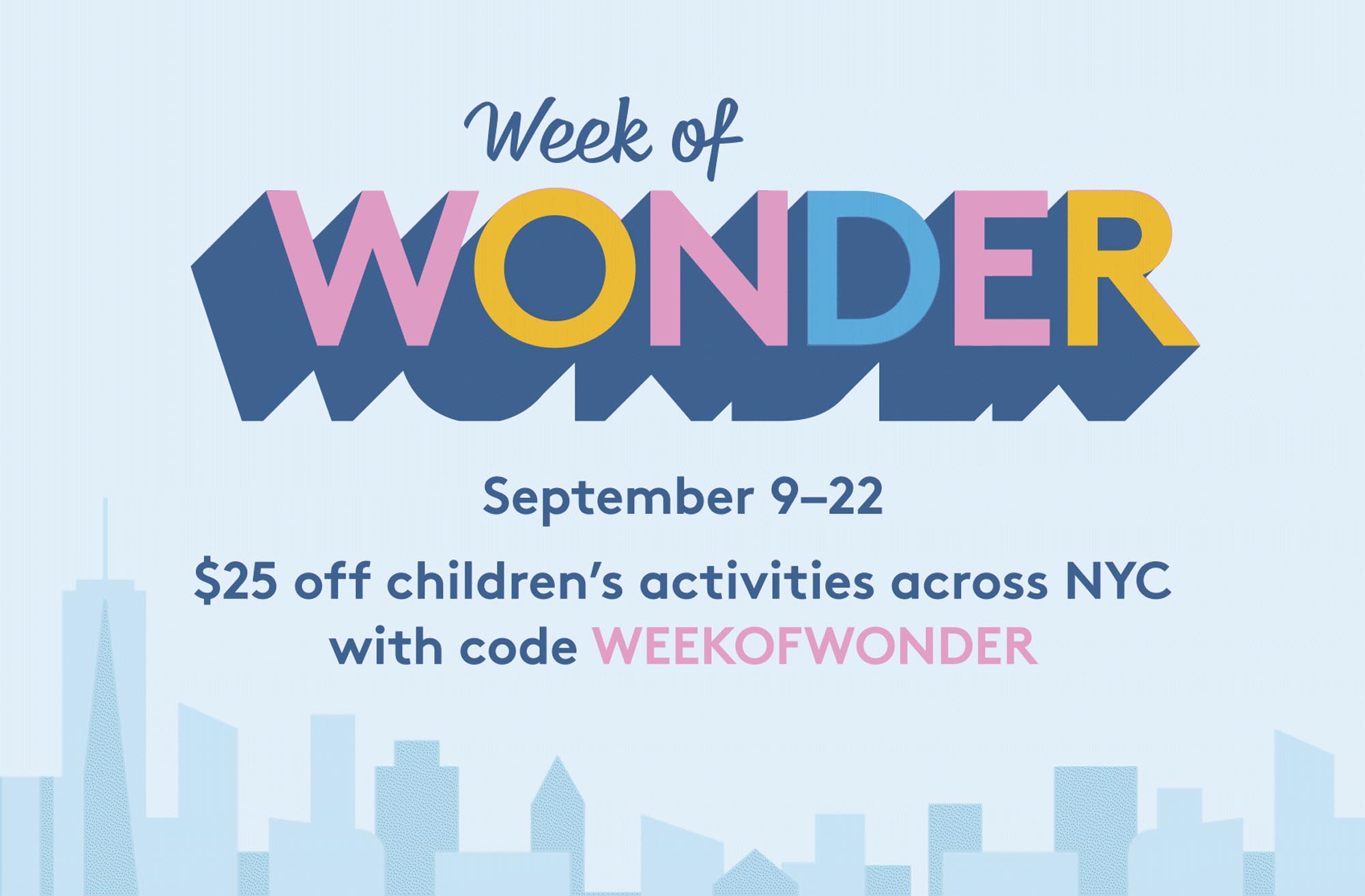 Your Week of Wonder Guide is here! | Sawyer Blog