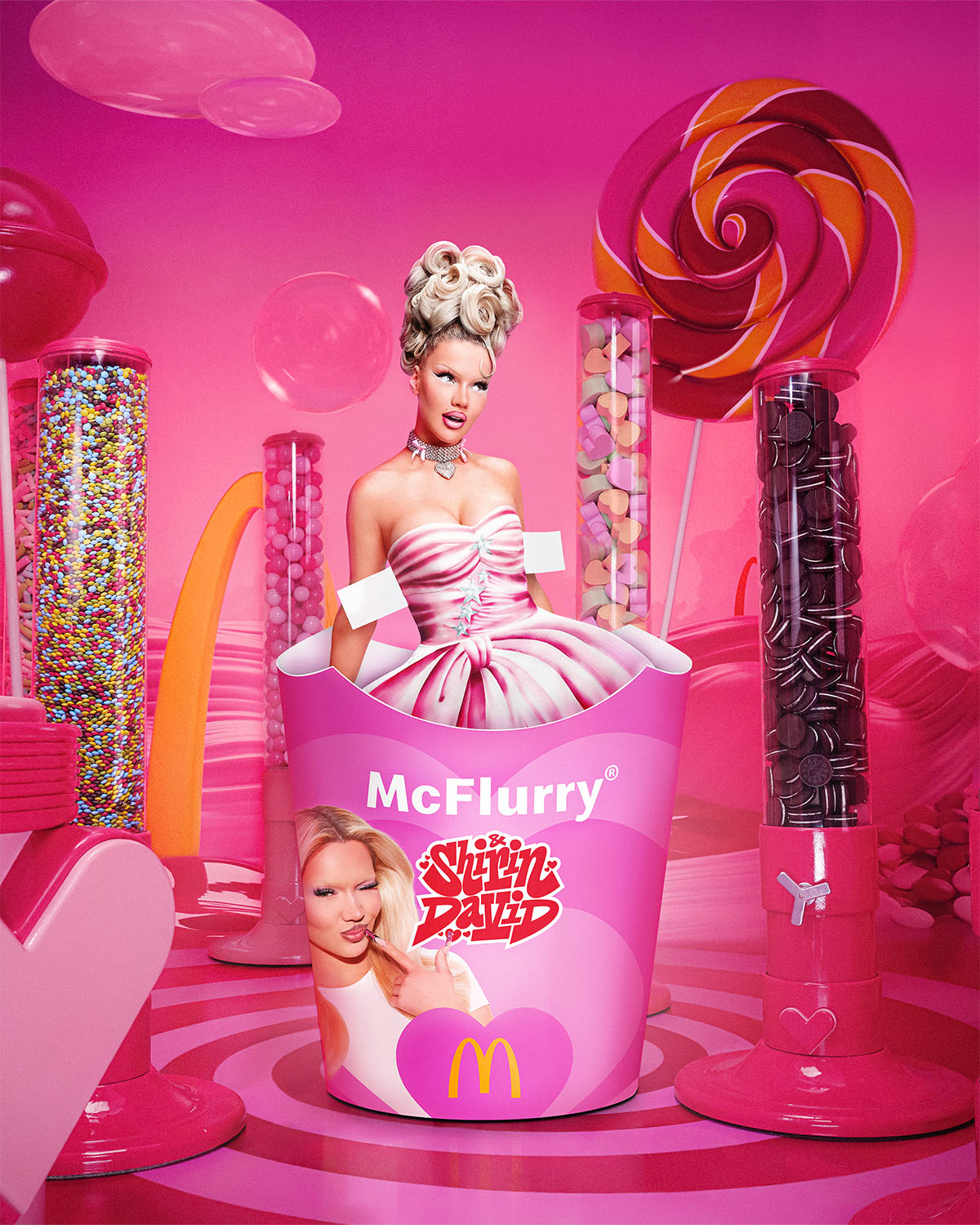 McDonald's McFlurry Shirin David