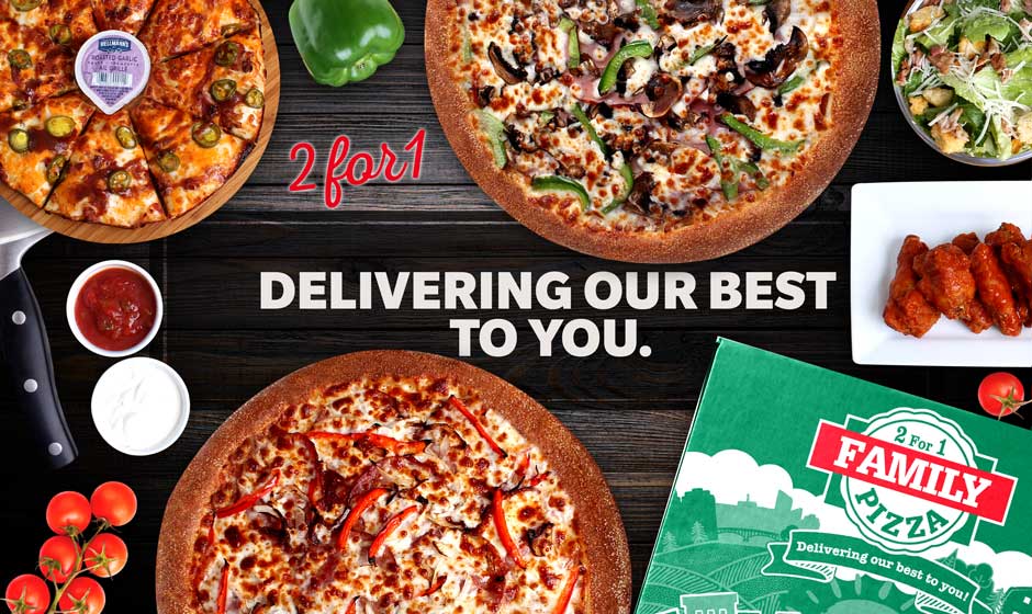 Family Pizza, Always 2 For 1