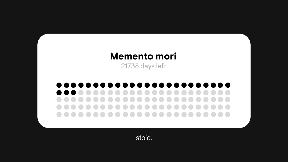 What is Memento Mori? A Stoic Reflection on Life and Death | stoic blog.