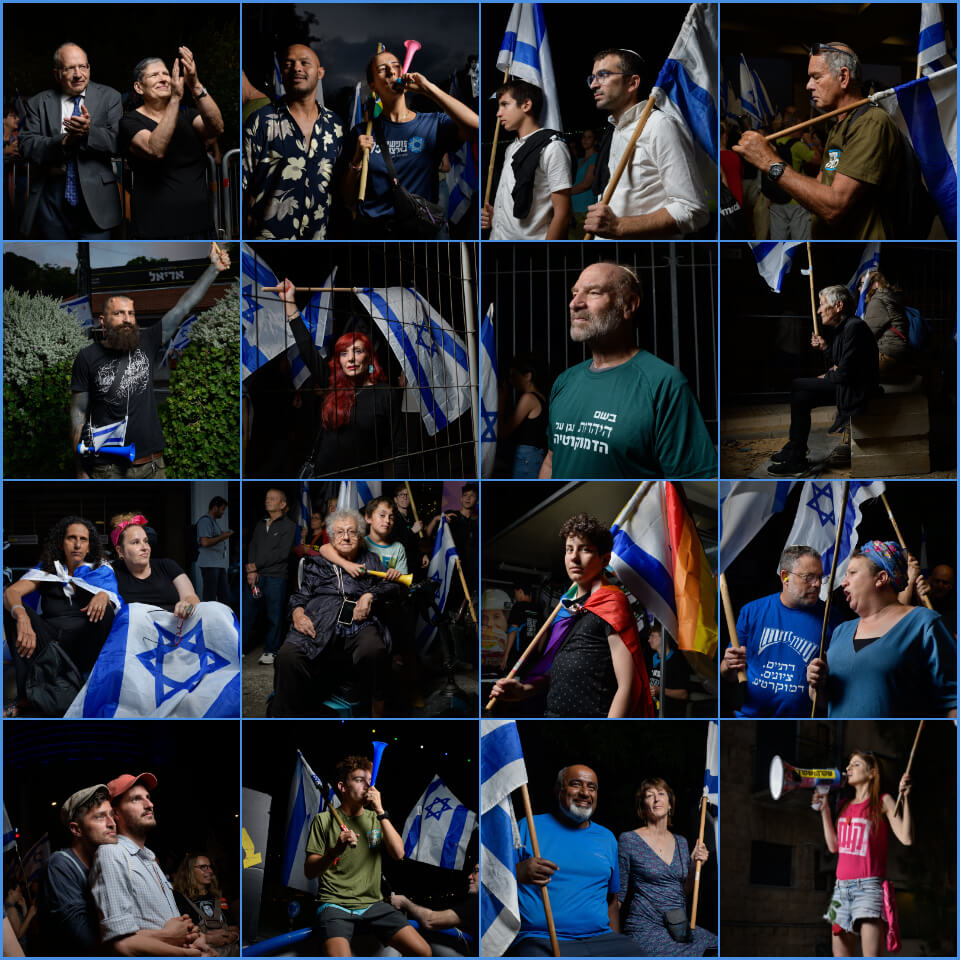 Fighting For Israel’s Democracy: Portraits