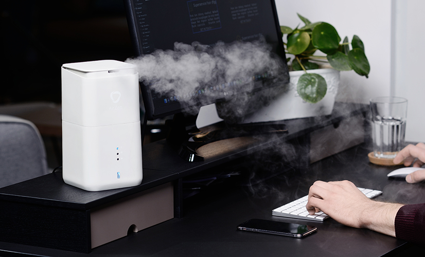 Smart IoT 5-in-1 air purification device