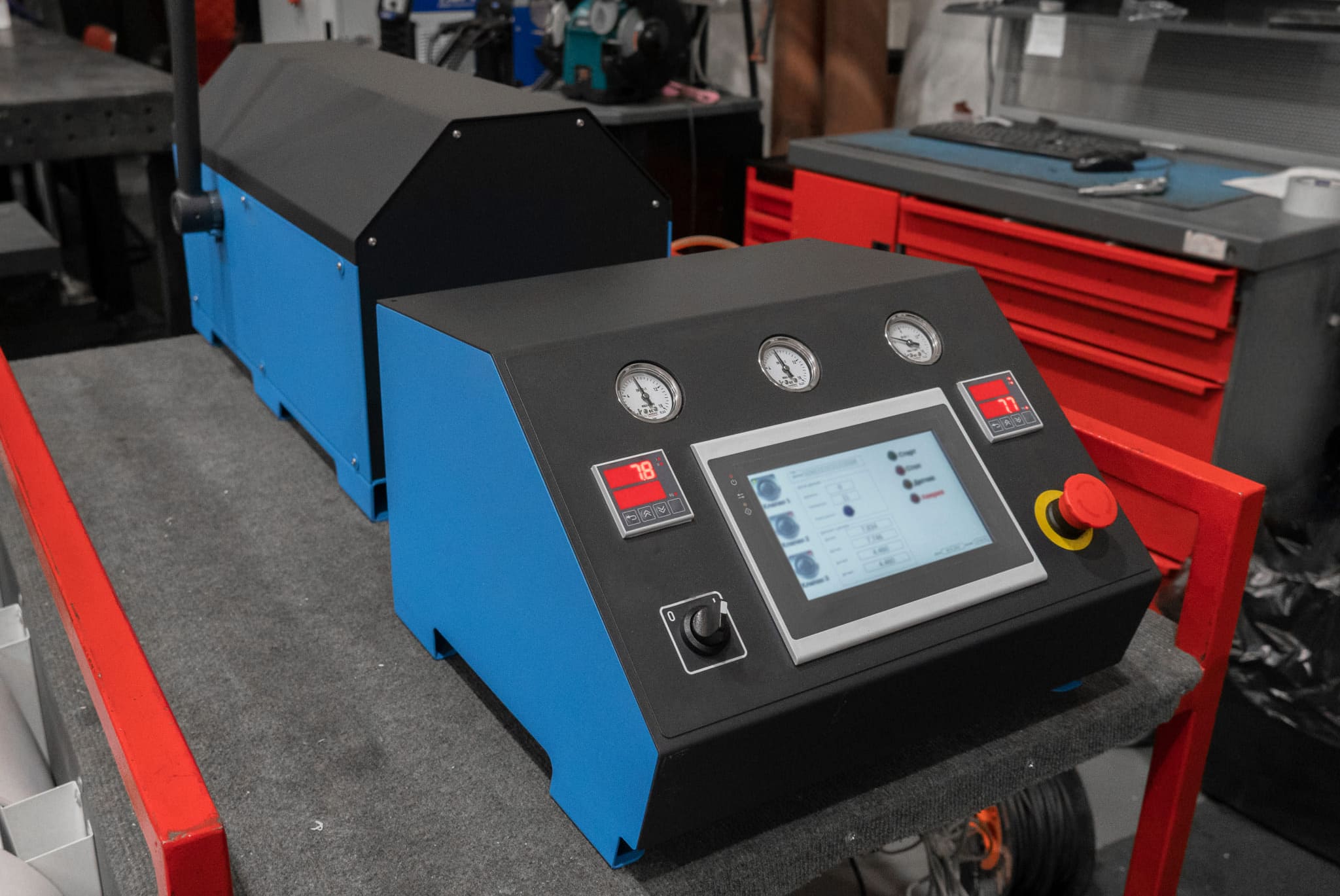 Tire Pressure Sensor (TPMS) Test Stand