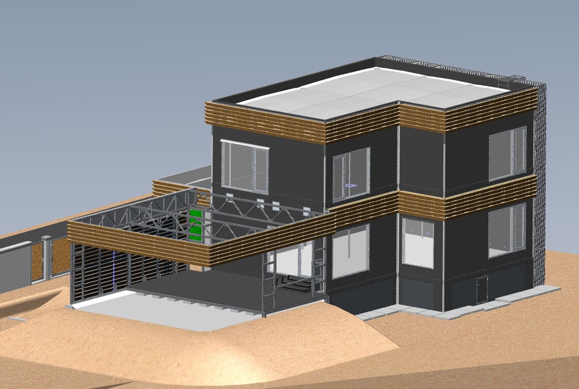 Cuby House construction technology
