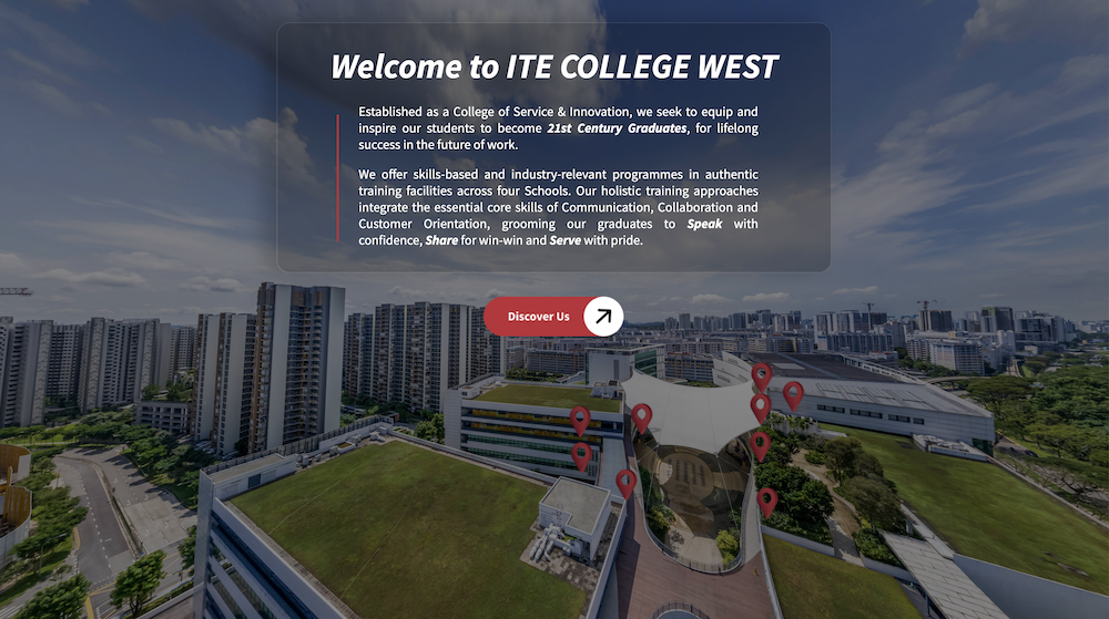 Online Virtual Tour for ITE College West