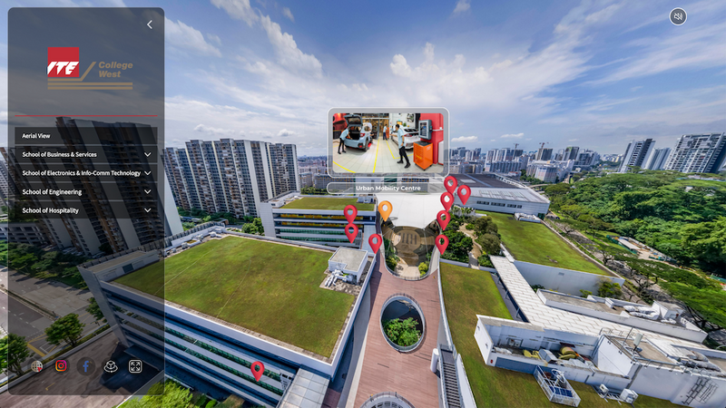 Online Virtual Tour for ITE College West
