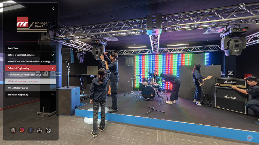 Online Virtual Tour for ITE College West