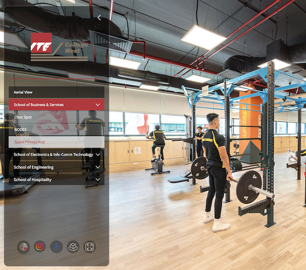 Online Virtual Tour for ITE College West