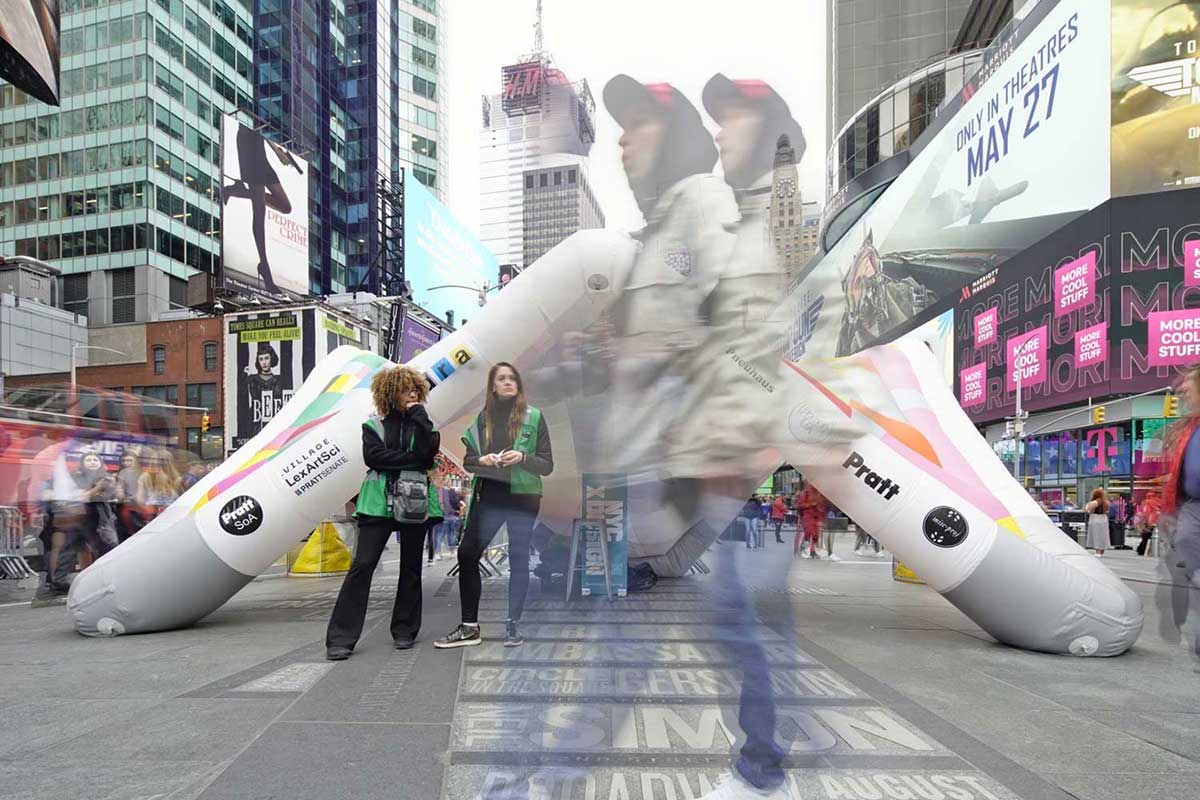 Design Pavilion | PRATT’s Pop Up/Drop Off | 2022 Installation