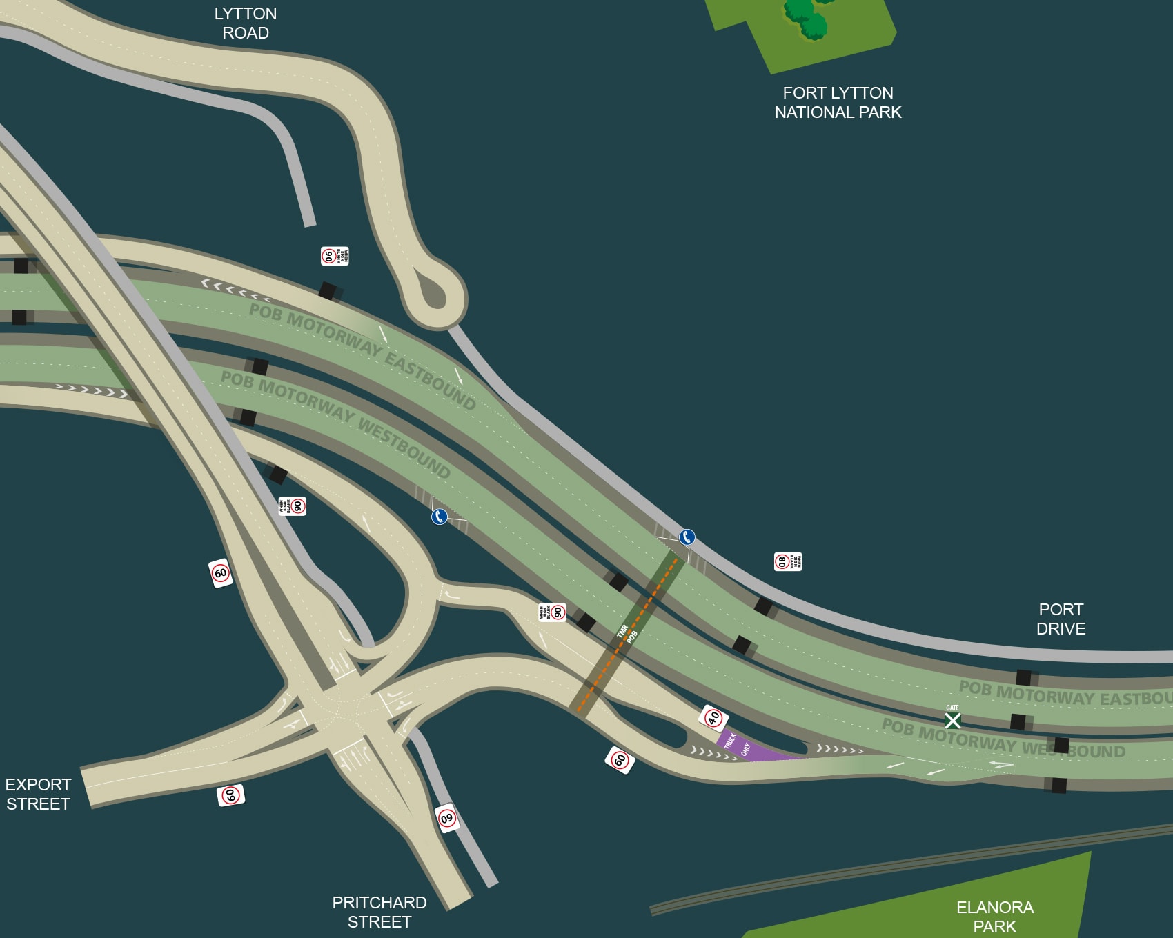 Port of Brisbane Motorway Extension | Information Design Specialists