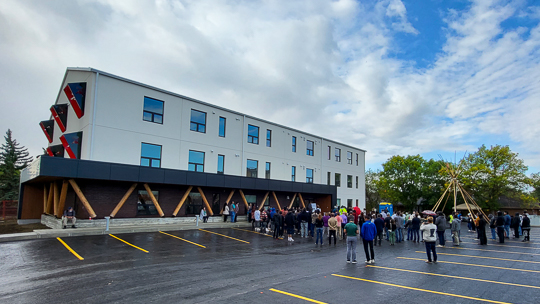 Silver Sage Housing Corporation Finishes Regina’s First Rapid Housing ...