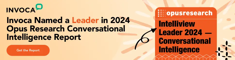 Invoca Named a Leader in 2024 Opus Research Conversation Intelligence Report