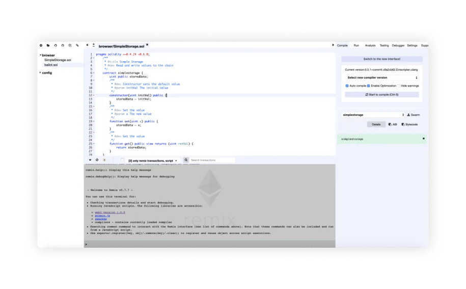Remix | Debug Solidity Contracts