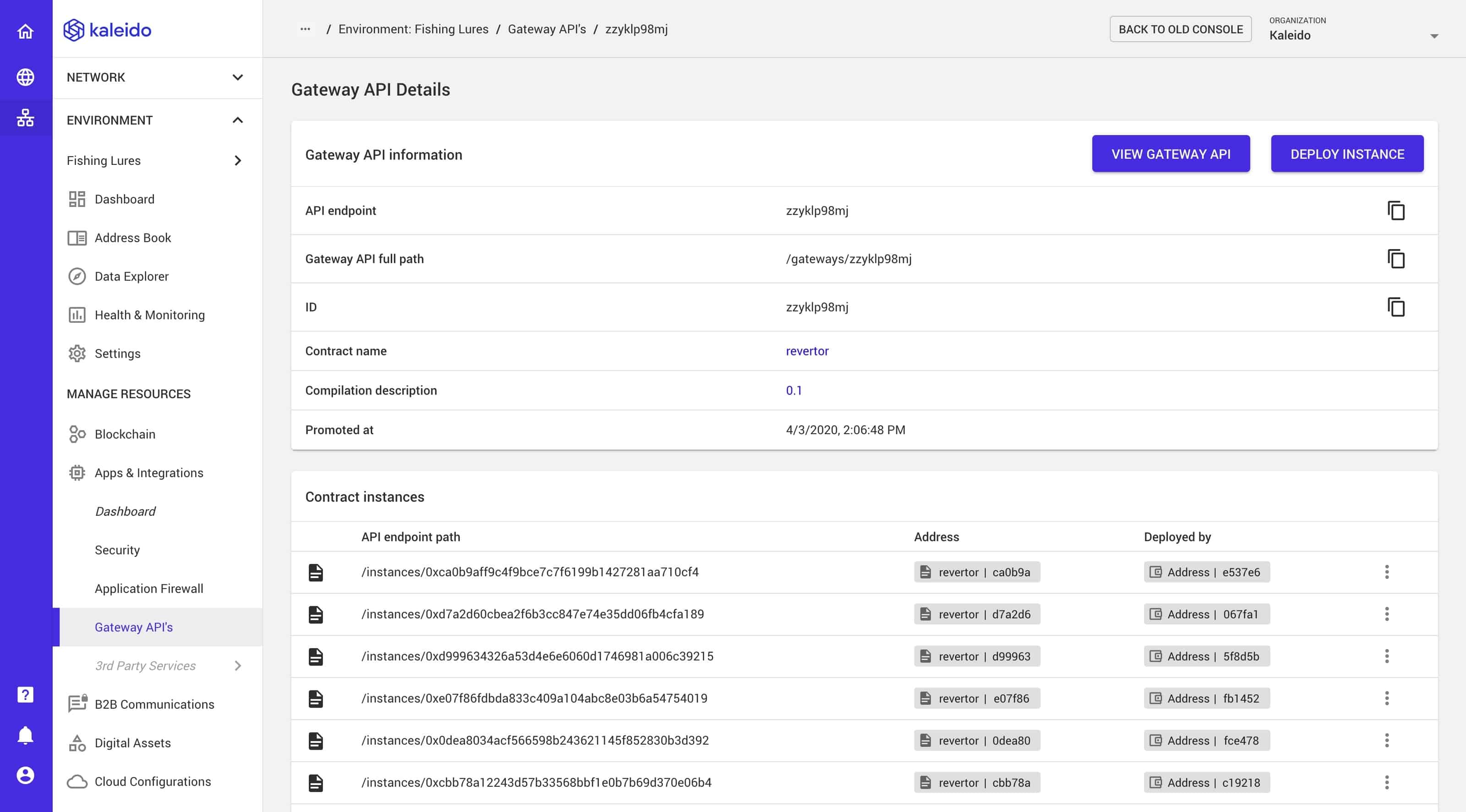 Smart Contract Management