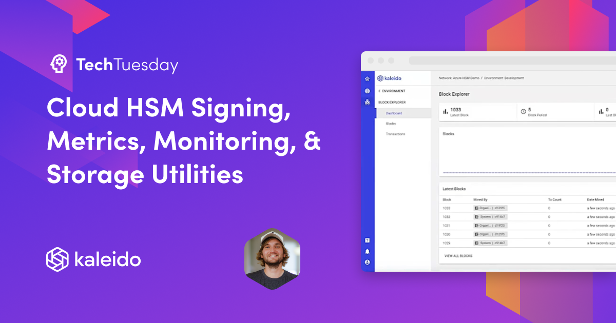 Cloud HSM Signing, Metrics, Monitoring, & Storage Utilities