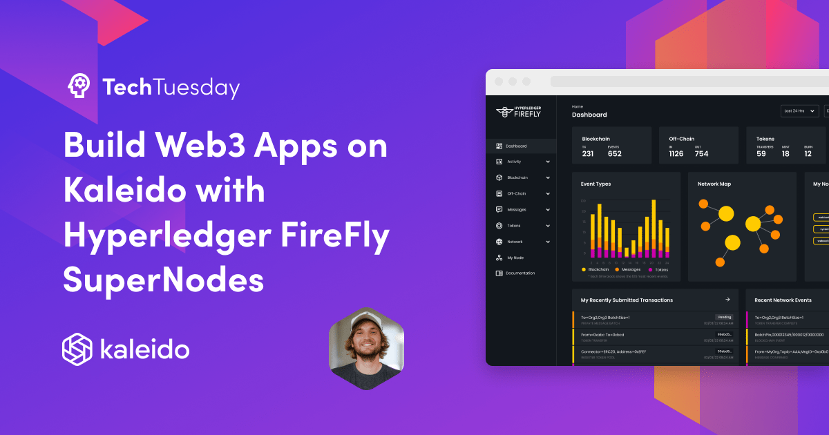 Build Web3 apps on Kaleido with Hyperledger FireFly SuperNodes