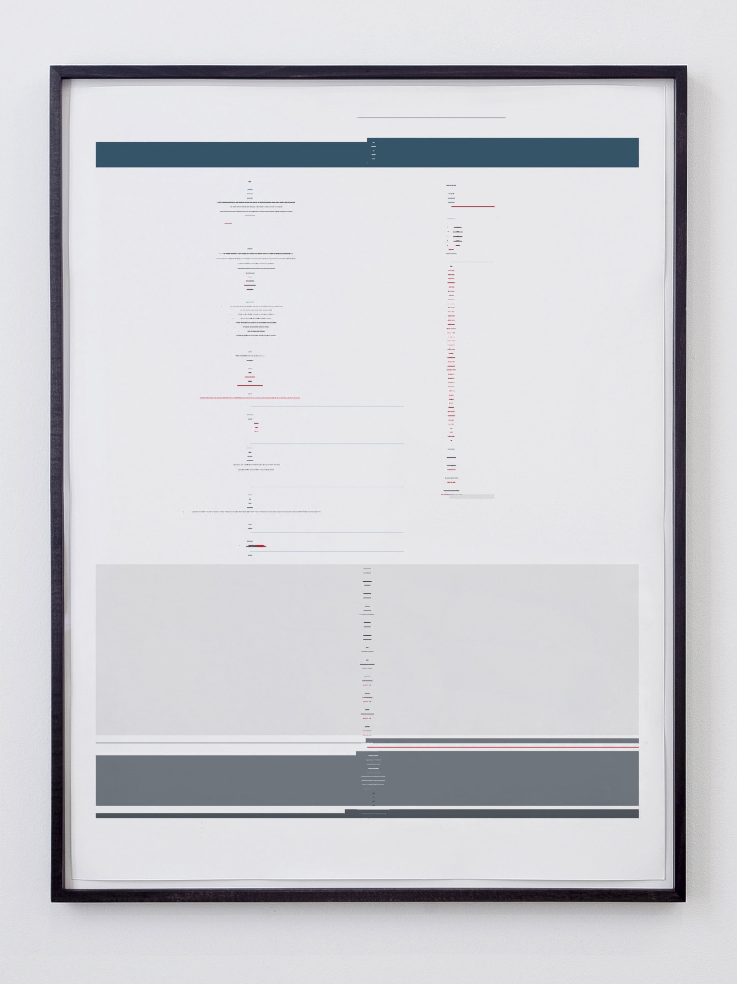 Hypertext Paintings; Ulrich Nausner