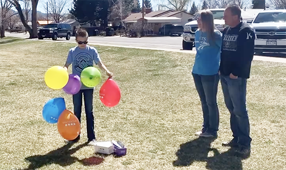 Seeing Colors for the First Time in His Life