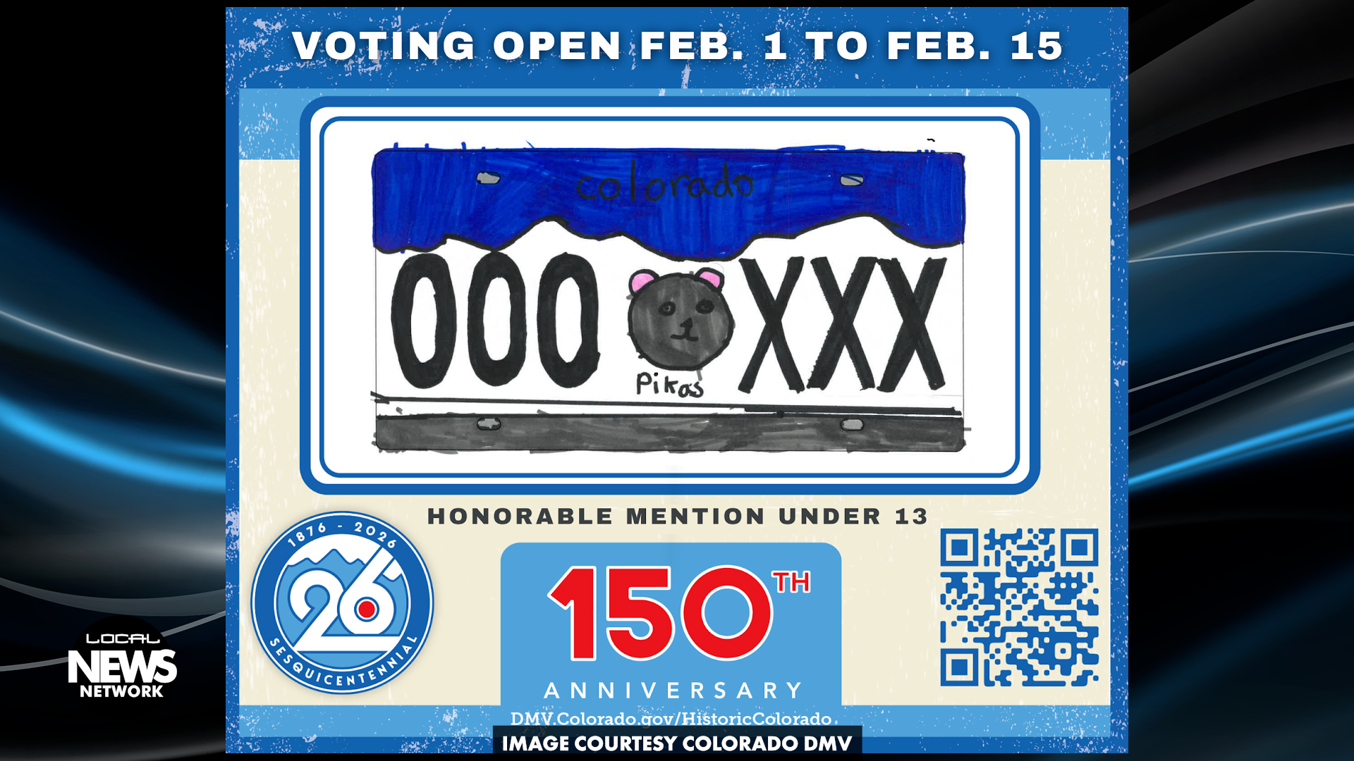 Vote on Colorado’s Next License Plate Design