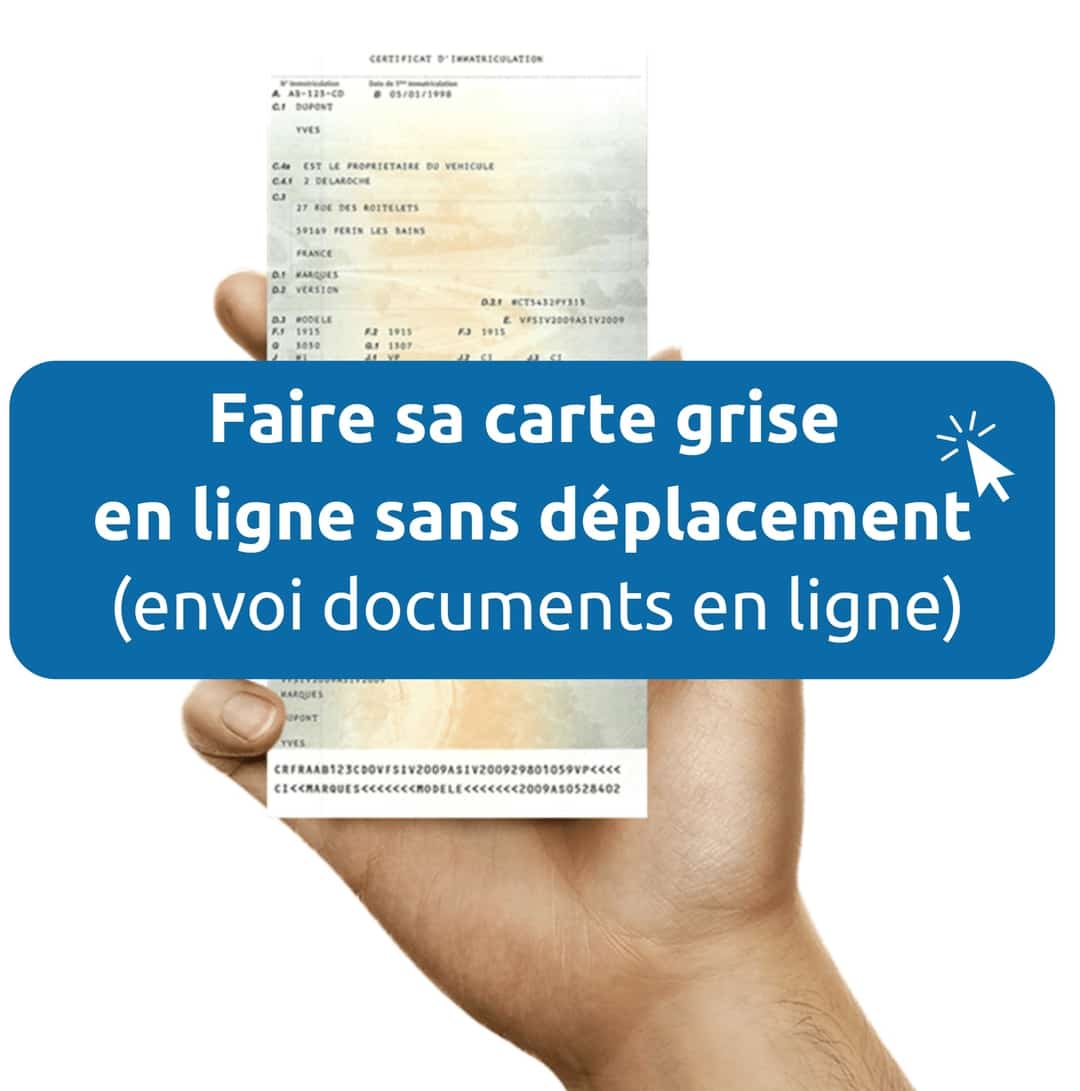 Quels documents pour changer le titulaire d'une carte grise