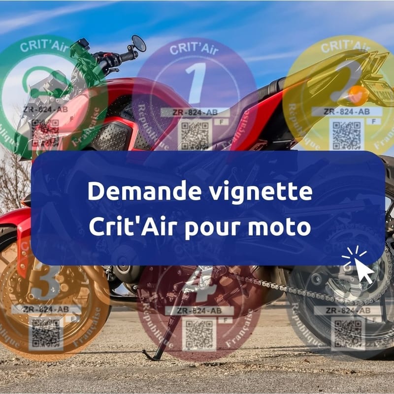 Vignette Crit'Air moto : qui est concerné et comment l'obtenir