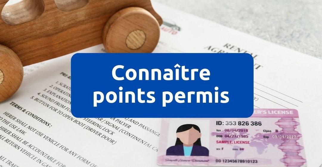 Comment connaître le nombre de points sur son permis
