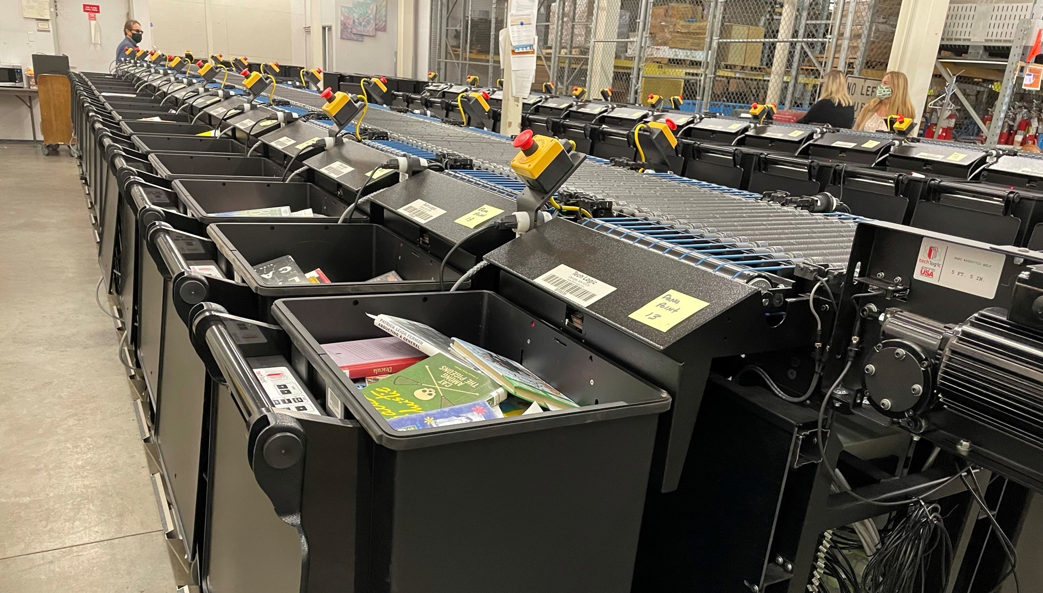 totalAMH System Cuts Lead Times at Central Library Sorting Facility