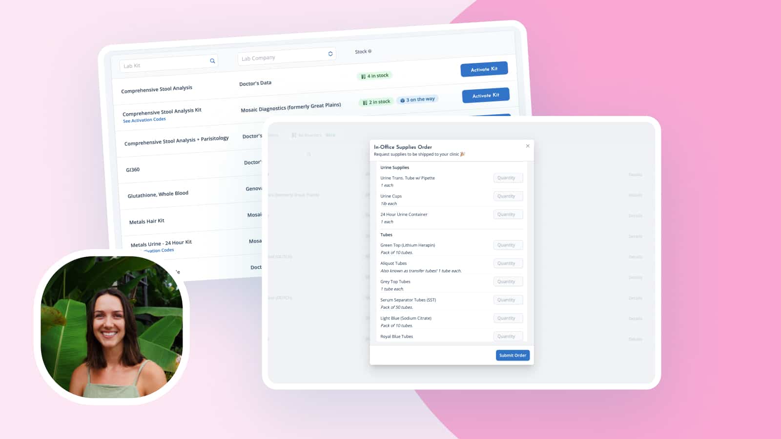 Blood Draws & In-Office Kits Order Supplies & Place In-Office Kit Orders