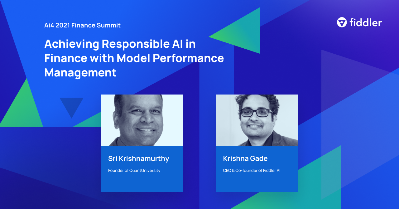 Achieving Responsible AI in Finance With Model Performance Management ...