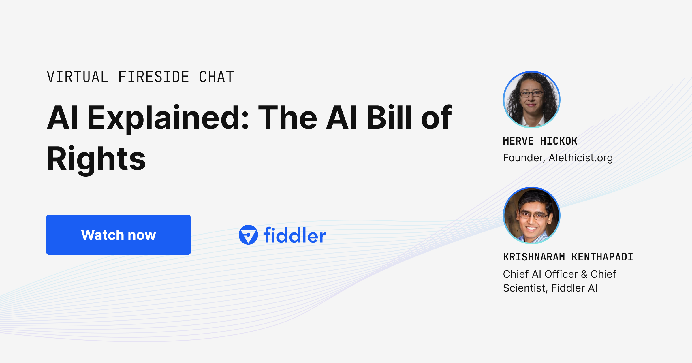 AI Explained: The AI Bill of Rights | Fiddler AI Webinars