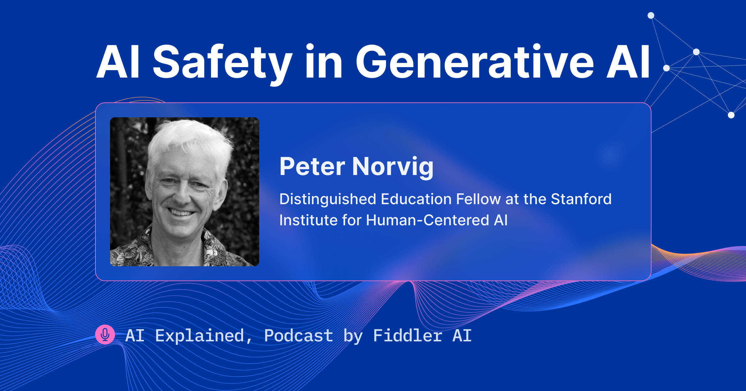 AI Safety in Generative AI with Peter Norvig | AI Explained Podcast