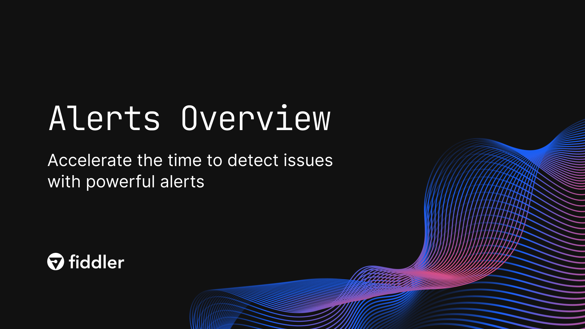 Demo - Alerts Overview: Accelerate the Time to Detect Issues with ...