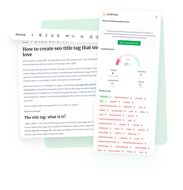 Keyword Surfer search volume plugin - SEO Chrome Extension