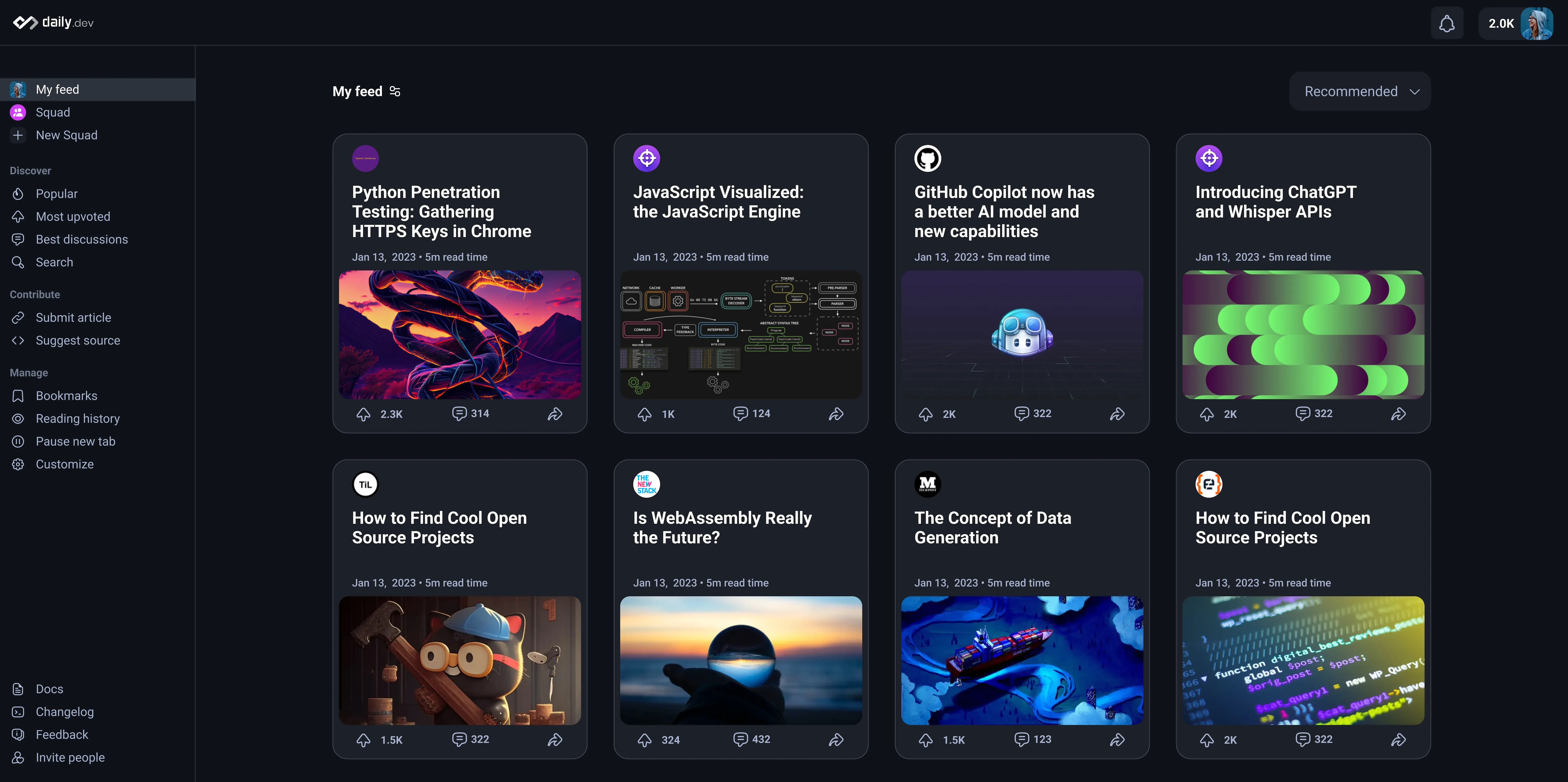 daily.dev | Where developers grow together