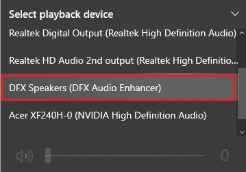 Troubleshooting No Processing/Audio Changes - FxSound Learning Center