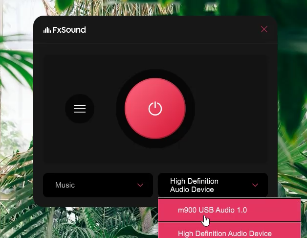 Changing Playback Devices in FxSound - FxSound Learning Center