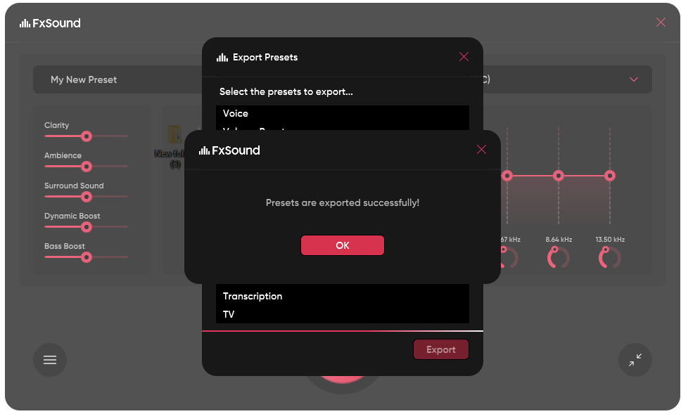 Importing and Exporting Presets in FxSound - FxSound Learning Center