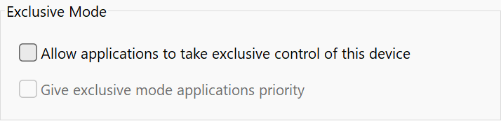 Disabling Exclusive Mode in Windows (No Sound Troubleshooting ...