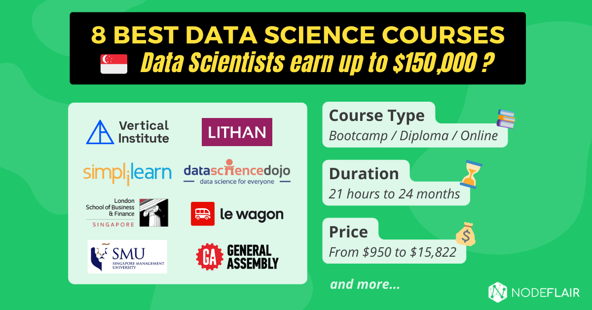 8 Best Data Science Courses in Singapore For Online or In-Person Learning