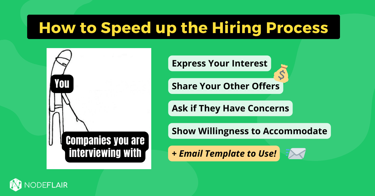 How to Ask Companies to Speed up the Hiring Process