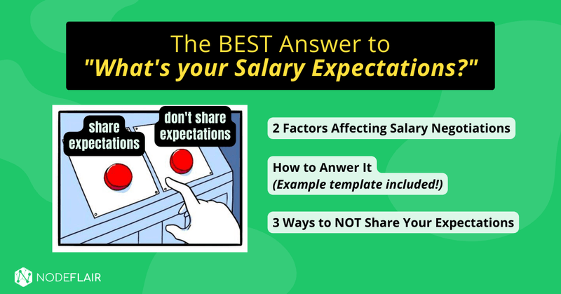 Answering "What's Your Expected Salary?" (With Templates!)